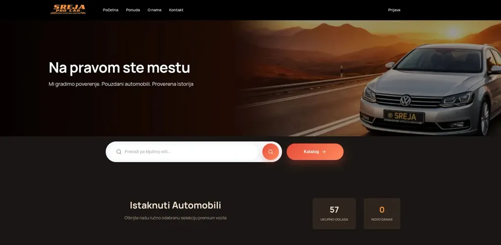 Prodajem Auto pokrenuo opciju besplatnih sajtova za profesionalne ...